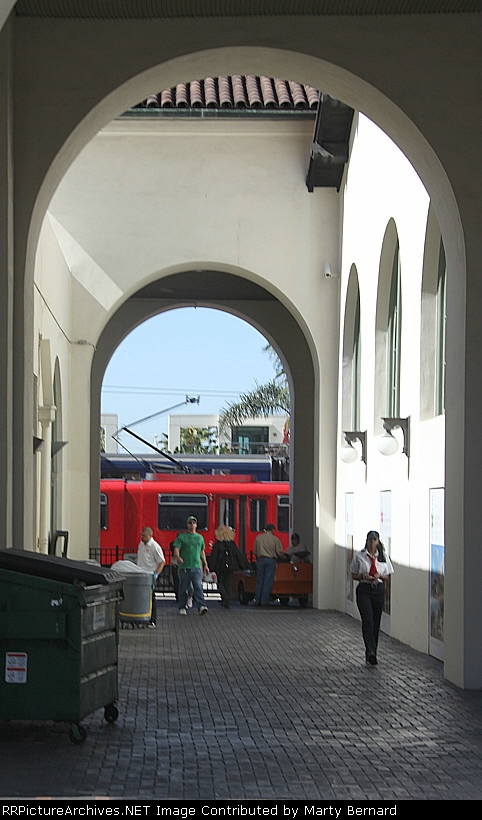 A Scene at the Santa Fe Depot